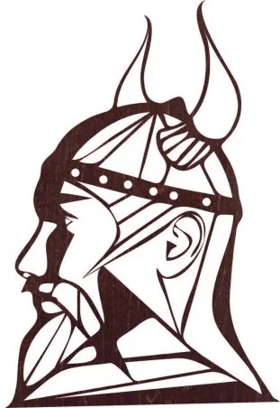 Drevený obraz Viking | SENTOP PR0400
