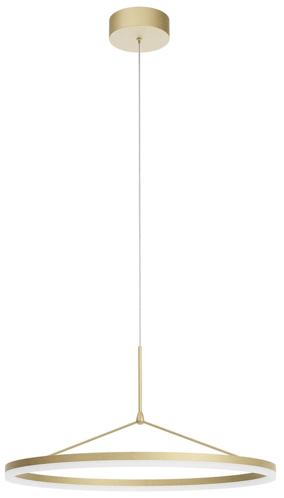 Světla a lustry REDO GROUP Redo Orbit 01-3837 LED kruhové světlo nad stůl 39W 3000K 60 cm bronz