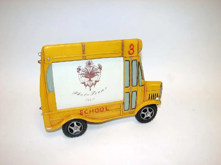 Fotorámeček "SCHOOL BUS" 39x15x2cm