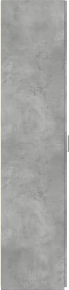 Skříň highboard betonově šedá 40x42,5x185 cm kompozitní dřevo 3281402
