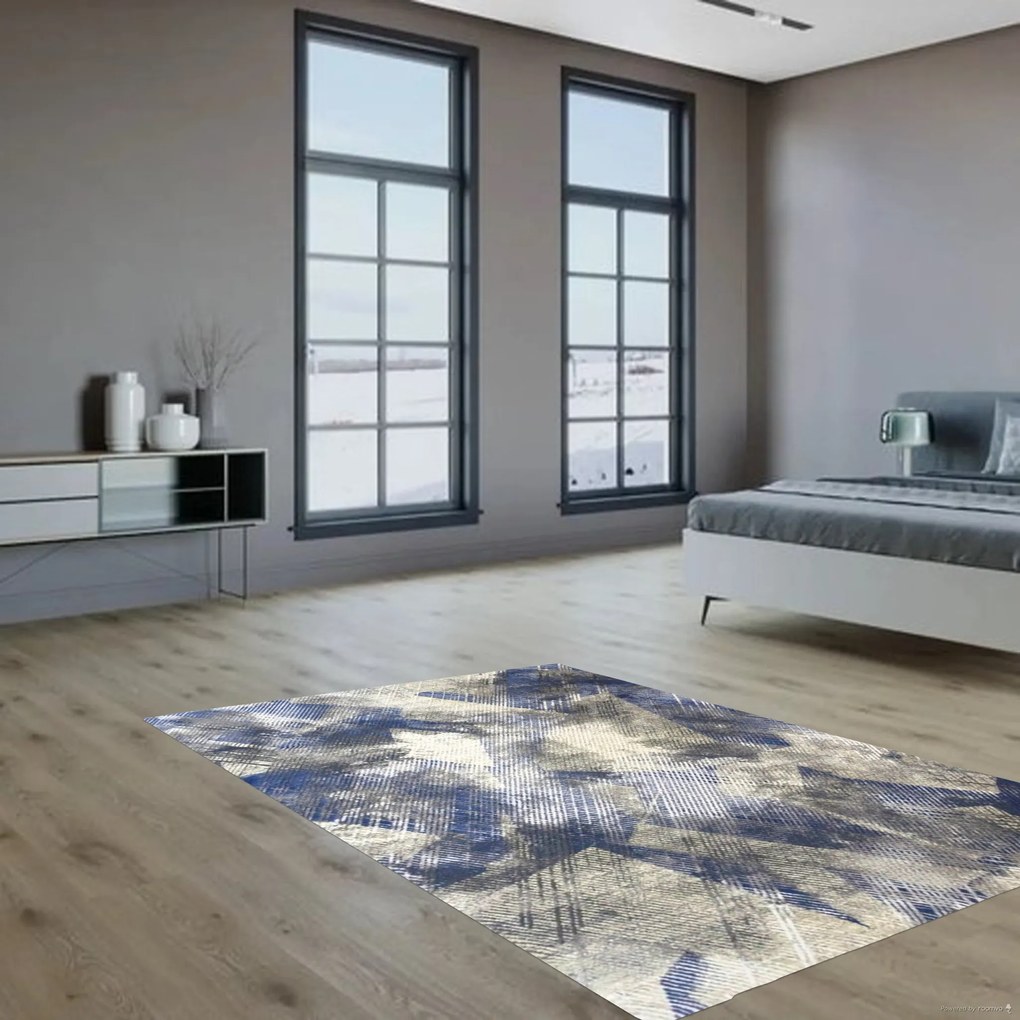 Berfin Dywany, Kusový koberec Lexus 9103 Blue, 200x290, modrá, ložnice