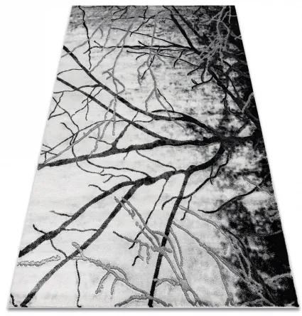 Dywany Luszczow Kusový koberec EMERALD EXCLUSIVE 3820 strom stříbrný Rozměr koberce: 180 x 270 cm