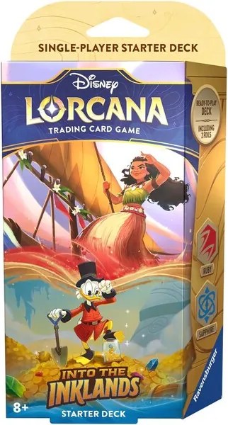 Ravensburger Disney Lorcana TCG - Into the Inklands - Sapphire & Ruby Starter Deck (EN)