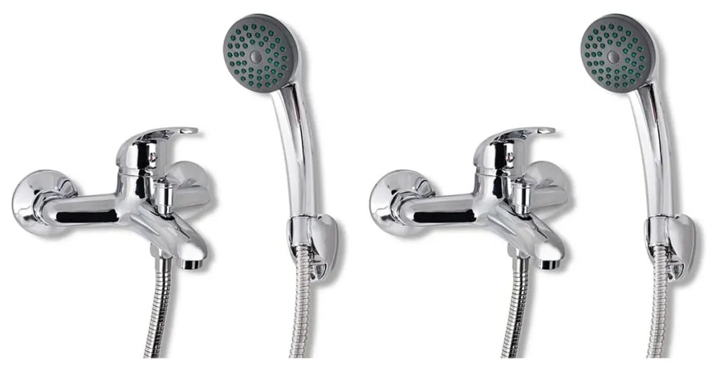 Sprchové pákové baterie 2 ks 275922