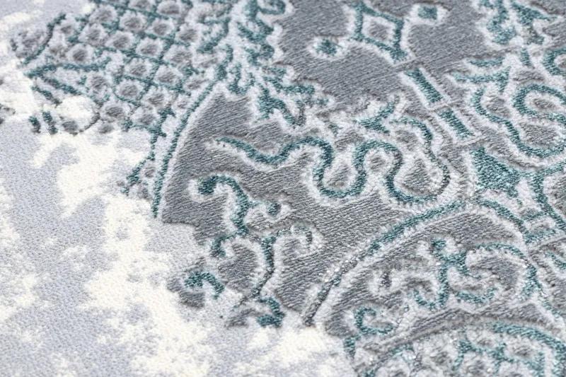 Dywany Łuszczów Kusový koberec Core W3824 Ornament Vintage cream/grey and blue ROZMĚR: 80x150