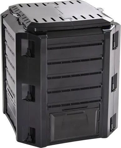 Kompostér COMPOGREEN, 380 lit., černý
