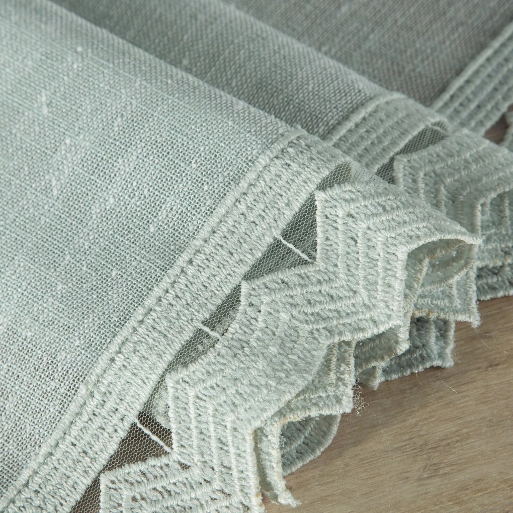 DEKORAČNÍ UBRUS 35X180 CM MÁTOVÝ