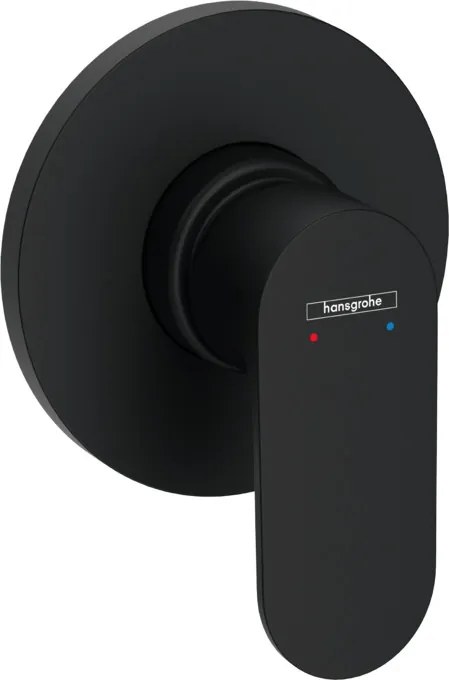 Hansgrohe Rebris S, sprchová baterie pod omítku, černá matná, 72649670