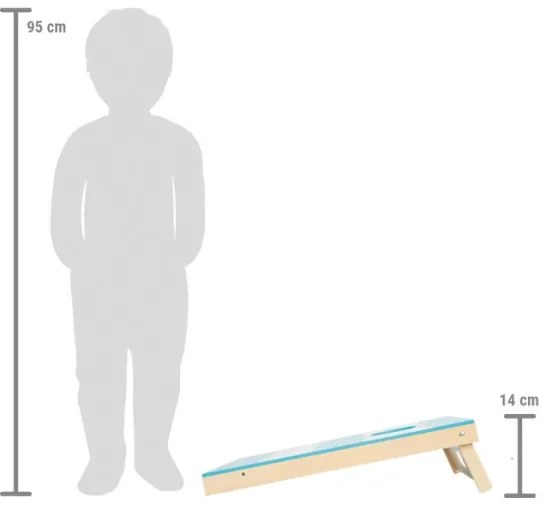 Small Foot - Hra 2v1 cornhole a stolní hokej Active