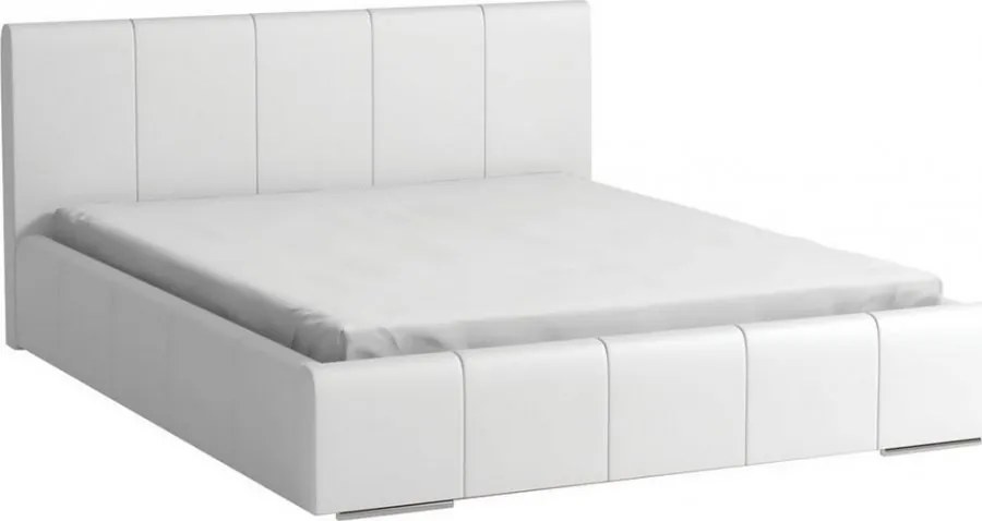 Casarredo Čalouněná postel CAVALLI 140x200 bílá