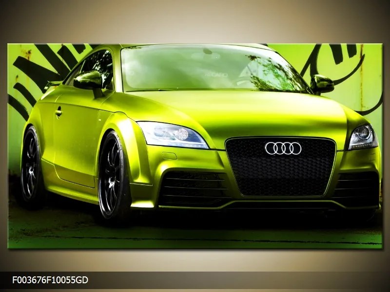 Obraz zelené Audi  (), 40 dalších rozměrů