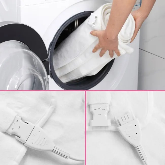 Elektrická podložka LARA bílá