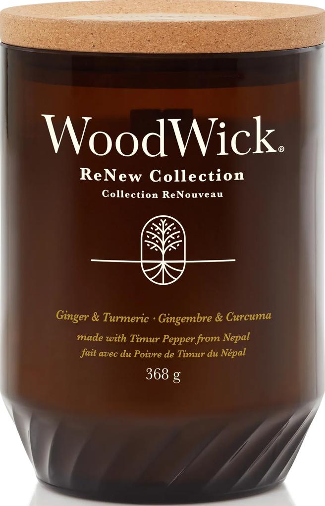 Svíčka ReNew WoodWick Ginger & Tumeric velká