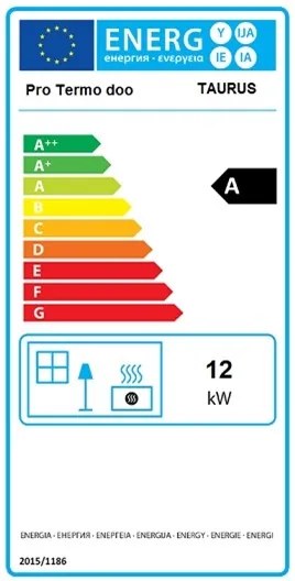 PRO-TERMO Krbová kamna TAURUS CERAMIC - černá