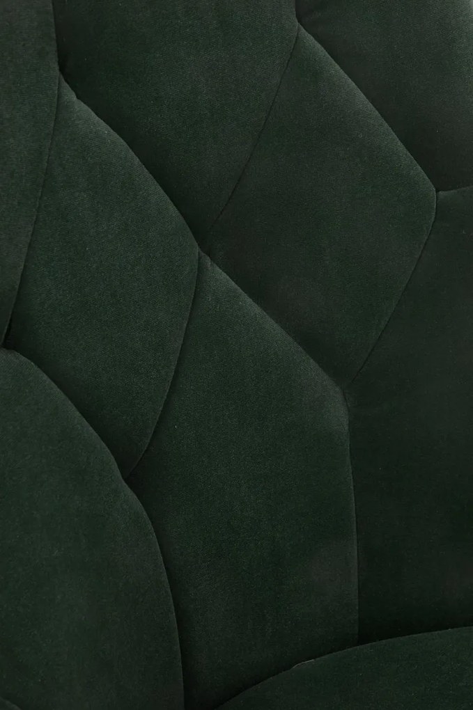 Čalouněné křeslo Serriah tmavě zelené