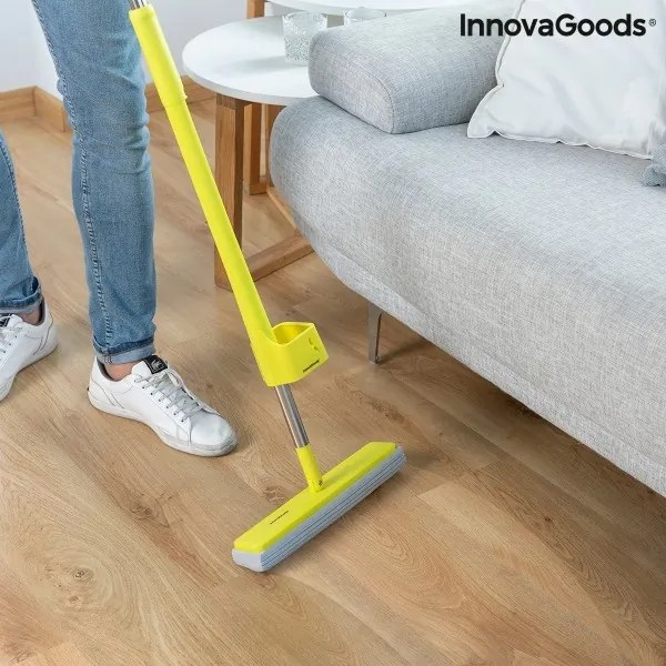 Samoždímací mop s houbou, suchý a mokrý 2 v 1 Wringop InnovaGoods