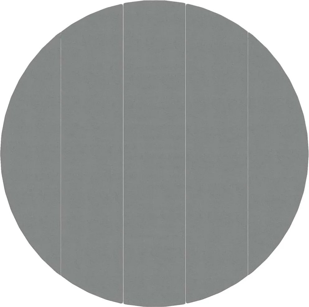 vidaXL Podložka pod bazén světle šedá Ø550 cm polyesterová geotextilie