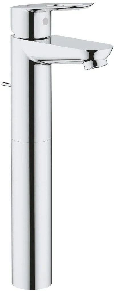 Grohe BauLoop - Baterie pro umyvadlovou mísu, s výpustí, chrom 32856000
