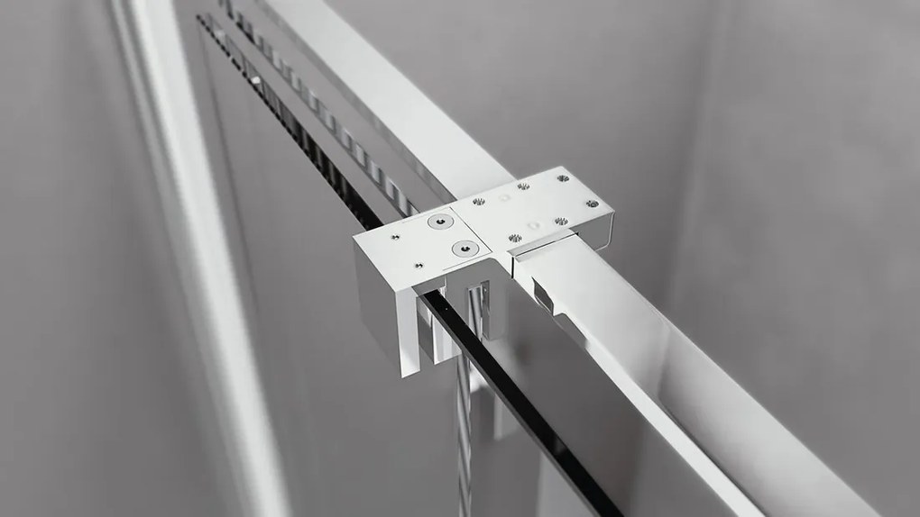 Polysan Sapho, ROLLS LINE sprchové dveře 1200mm, výška 2000mm, čiré sklo