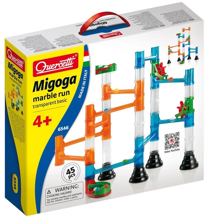 Quercetti Migoga Marble Run Transparent