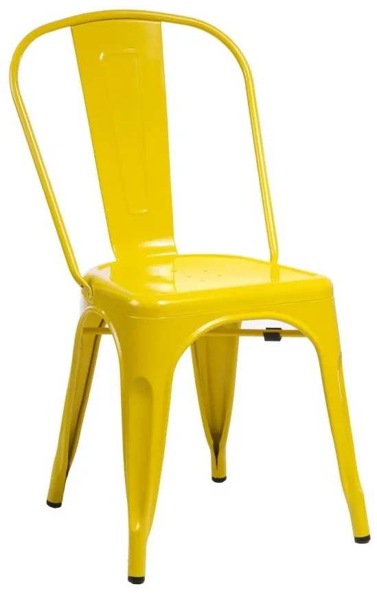 Culty Jídelní židle Tolix 45, žlutá