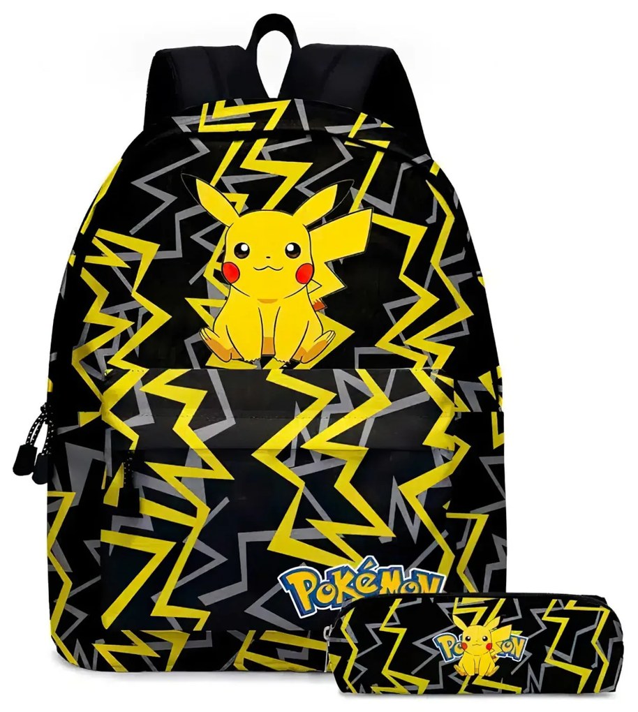 Bagito Dětský batoh Pokémon Pikachu s penálem