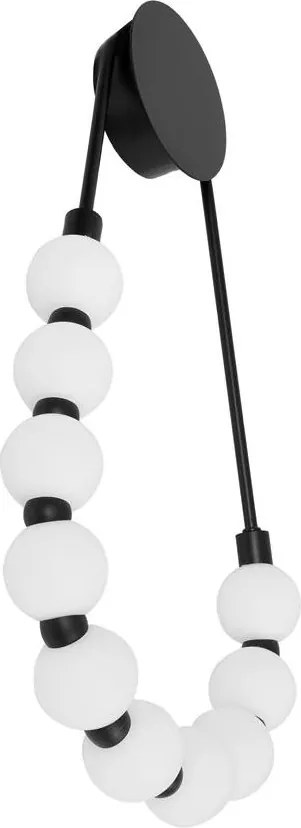 Toolight Rea, Nástěnné svítidlo G026-CP BLACK, OSW-06377