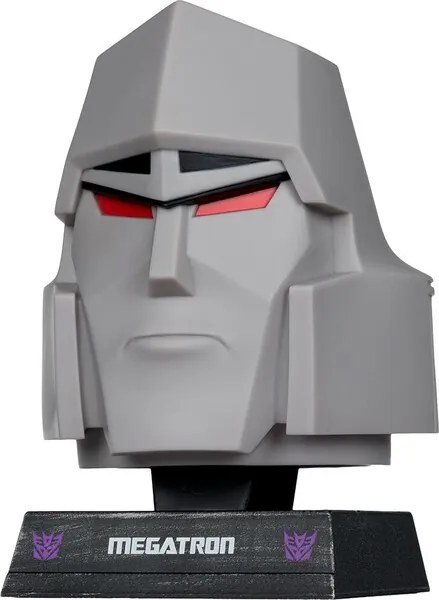 Mini replika McFarlane Head 1/3 Transformers - Megatron Head 18 cm Vícebarevná
