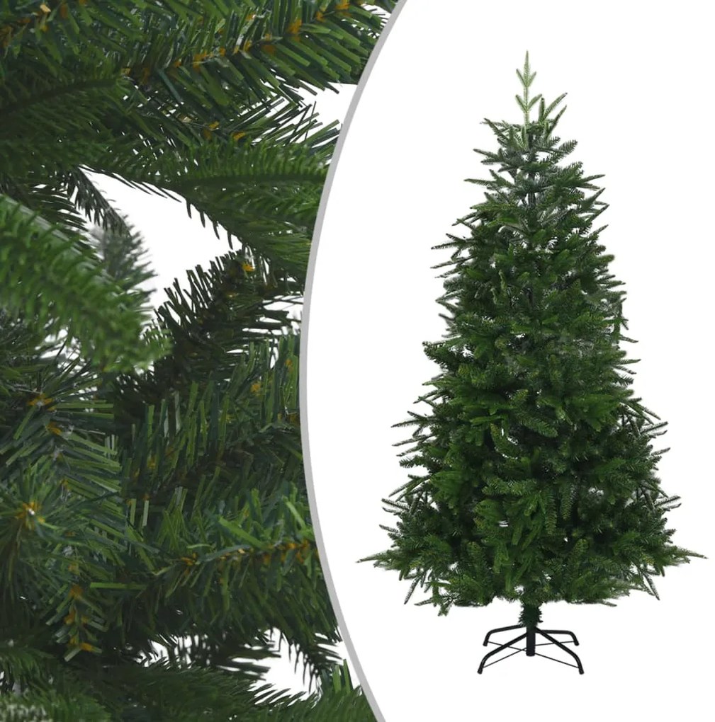 328490 vidaXL Umělý vánoční stromek zelený 210 cm PVC a PE