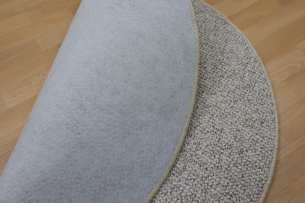 Vopi koberce Kusový koberec Wellington béžový kruh - 57x57 (průměr) kruh cm