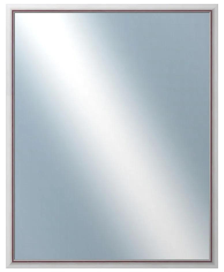 DANTIK - Zarámované zrcadlo - rozměr s rámem cca 80x100 cm z lišty RIVIERA vínová (3104)