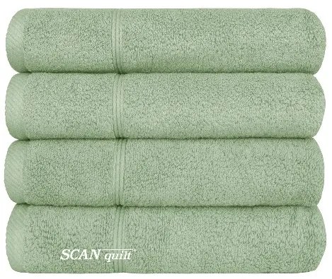 SCANquilt ručník BAMBOO SOFT mentolová 50 x 100 cm