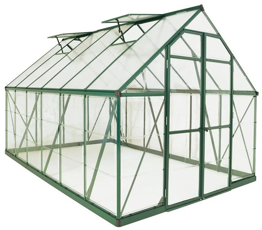 Polykarbonátový skleník Balance Green 2,44 x  3,67 m Palram - Canopia