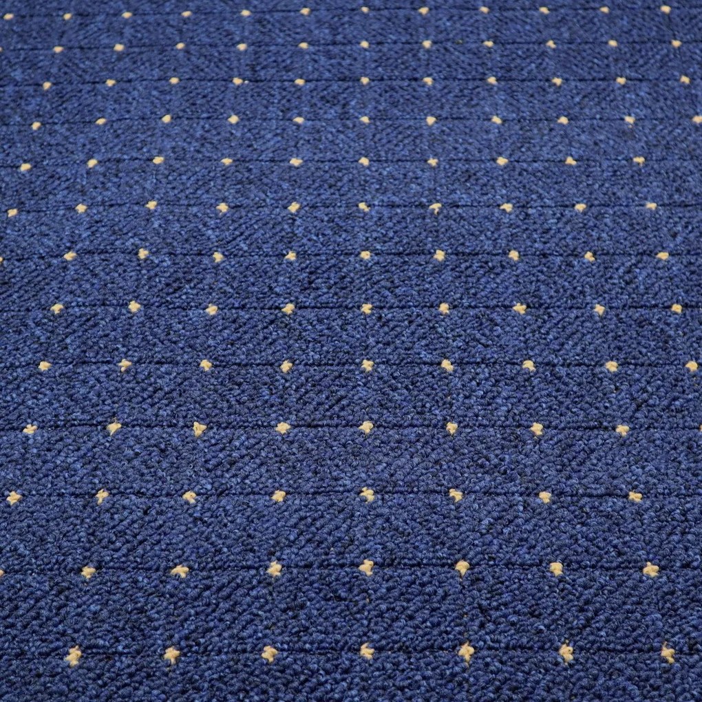 Condor Carpets, Běhoun na míru Udinese modrý, šíře 60 cm, modrá, chodba / předsíň
