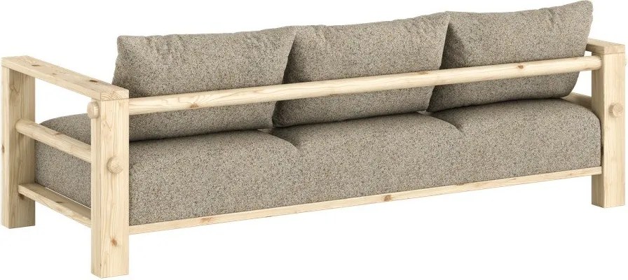 Šedá pohovka 225 cm Bare – Karup