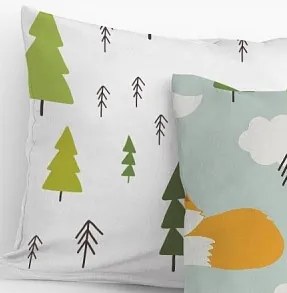 Matějovský povlak na polštář Forrest 40x40cm bavlna deluxe Barva: tmavě zelená