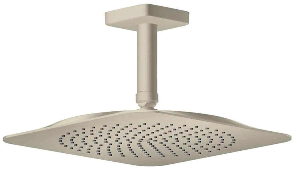 Axor Citterio C - Hlavová sprcha 27x27 cm, EcoSmart, kartáčovaný nikl 28793820