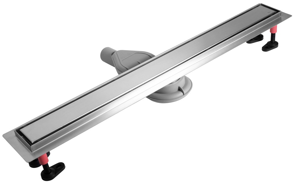 Rea NEOX Superflow, odtokový sprchový žlab 90 cm, broušená ocel, REA-G2708