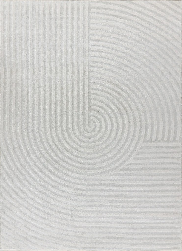 Dywany Łuszczów, Kusový koberec Balance 1921 cream, 180x270, bílá, ložnice