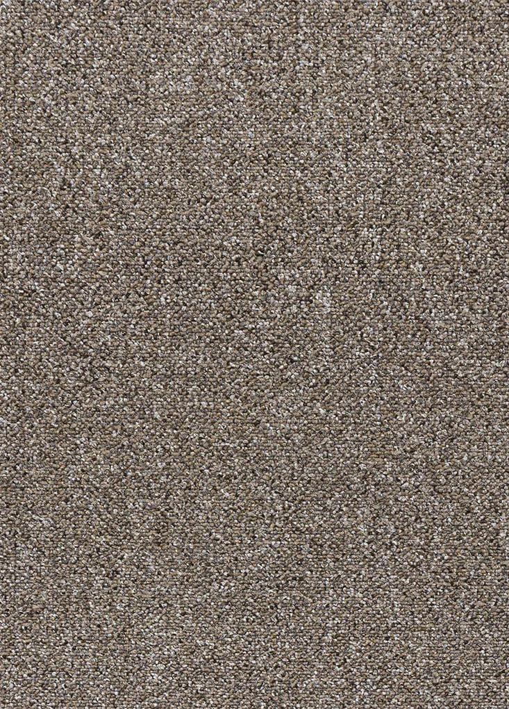 Koberce Breno Metrážový koberec NERO 42, šíře role 400 cm, Hnědá, Vícebarevné