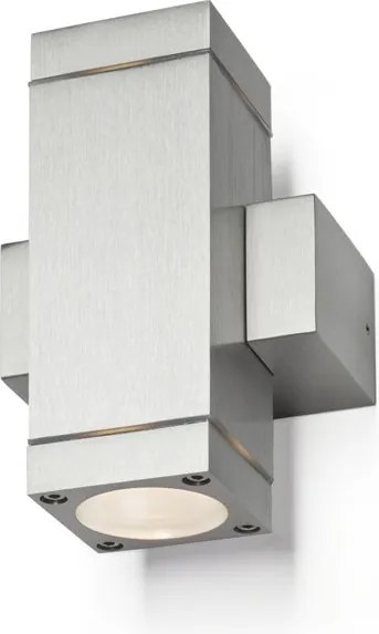 RED R10183 Venkovní svítidlo CASSO II hliník 230V GU10 2x35W IP54 - RED - DESIGN RENDL