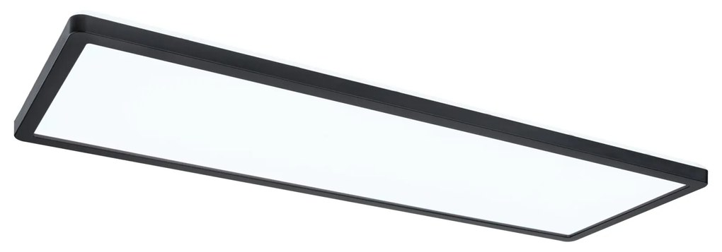 Paulmann 71017 Atria Shine, černé stropní svítidlo s korónou, 22W LED 4000K tříkrokové stmívání, 58x20cm