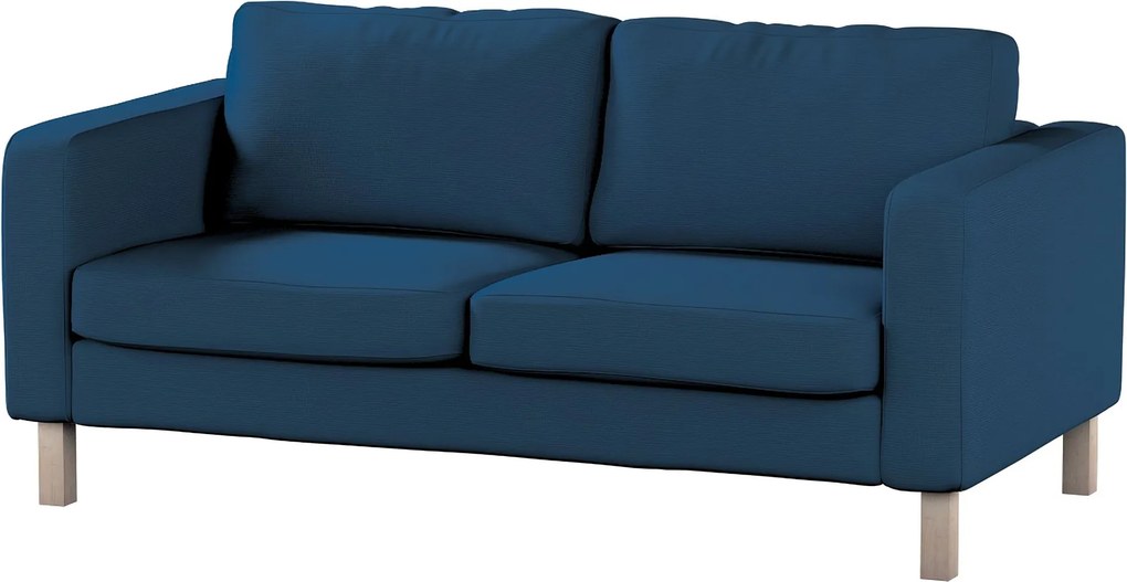 Potah na pohovku IKEA Karlstad 2-místná, nerozkládací, krátký barva tmavě modrá