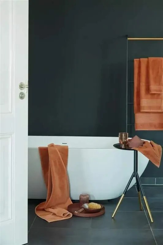 Bavlněné froté ručníky na ruce BH Sheer 30x50 oranžová sada 2 kusů