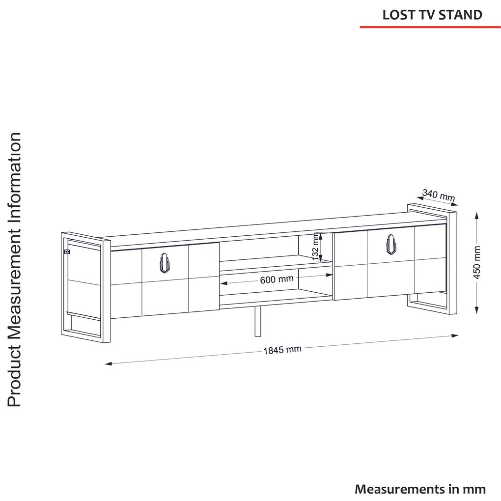 TV stolek/skříňka Losty. 1067179