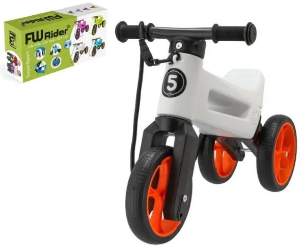 Odrážedlo FUNNY WHEELS Rider SuperSport 2v1 White