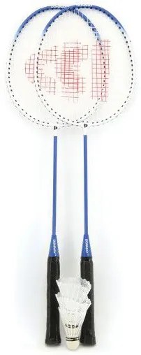 Donnay Badminton sada + 3 košíčky kov 66cm - 3 barvy