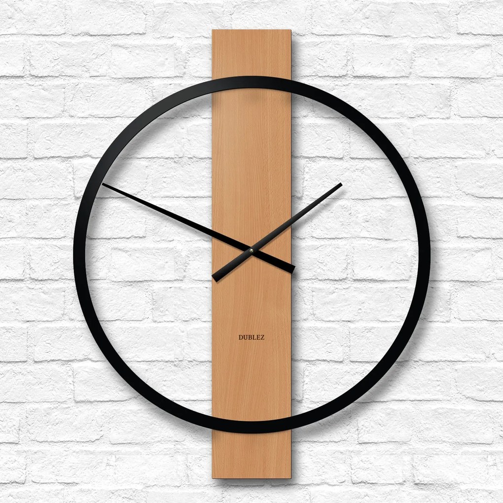 DUBLEZ | Minimalistické nástěnné hodiny - Circle Line