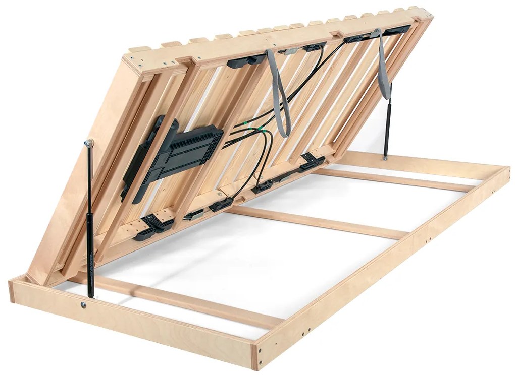 Řešeto Motorový výklopný laťkový rošt MASIV SIDE MOT Rozměr roštu: 80x220 cm