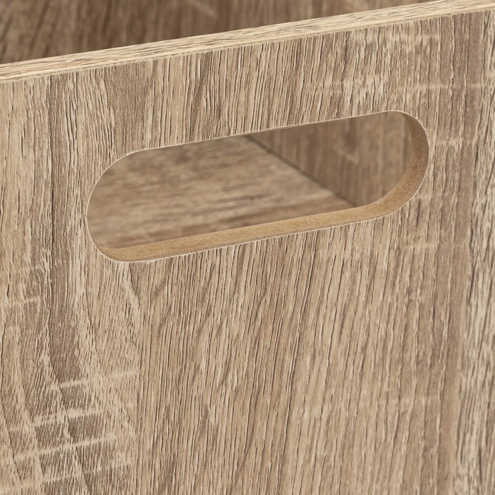 Úložný box, MDF, béžový, 32 x 15 cm